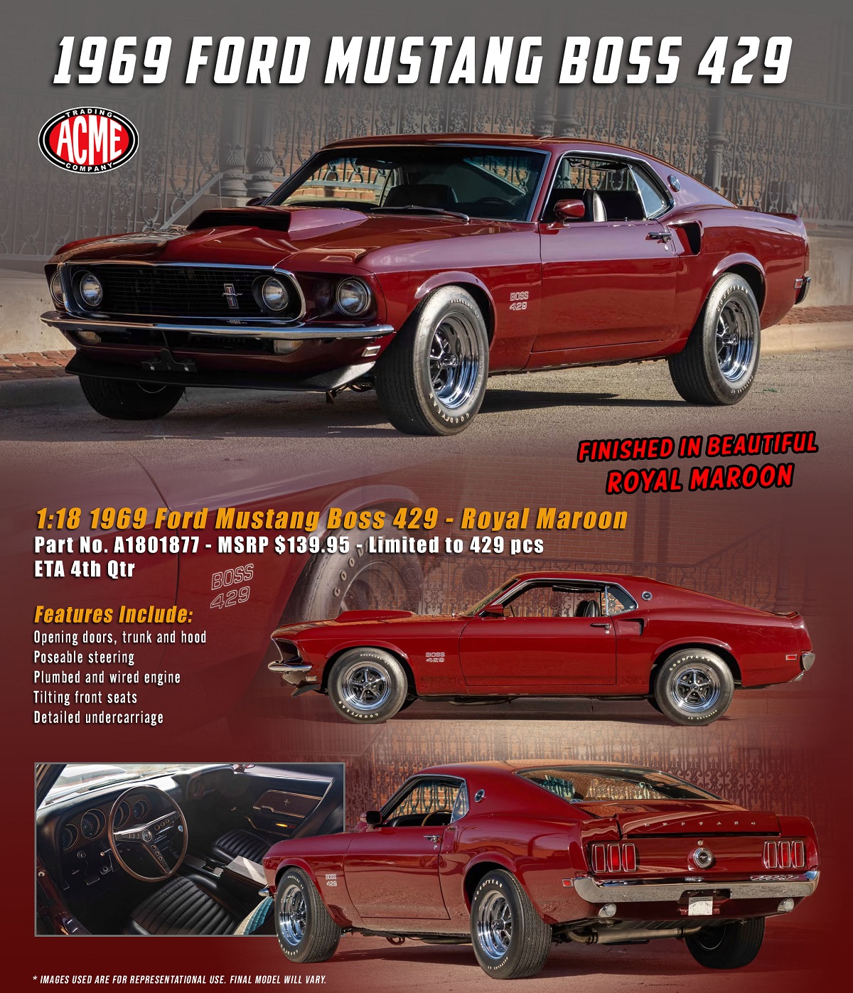 Newest Arrivals – StageWonRestoration.com & DieCastMuscleCars.com